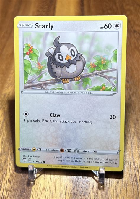 Starly Pokemon Card