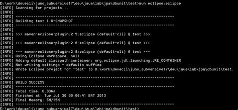 computer science and on maven vs eclipse an internal error occurred