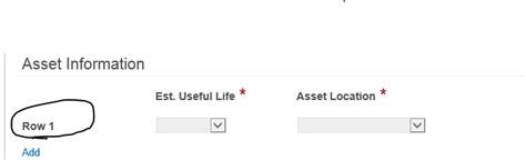 Removing The Label Row 1 From The Table Field Laserfiche Answers