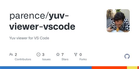github parence yuv viewer vscode yuv viewer for vs code