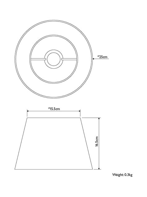 John Lewis Sophia Pleat Lampshade