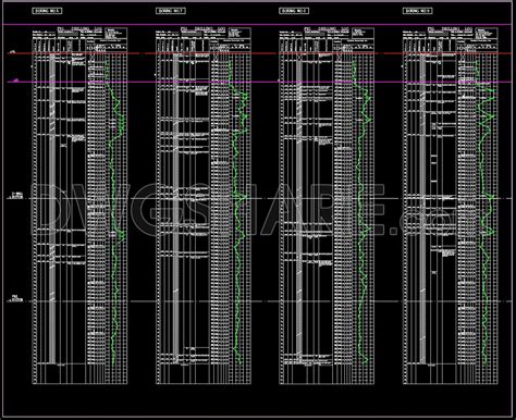 194 Cad Drawing Of Boring Log Template Free Download