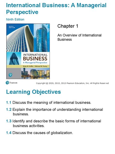 Lecture 1 Pdf Globalization Franchising