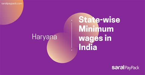 Minimum Wages In Haryana 2023 Latest Update