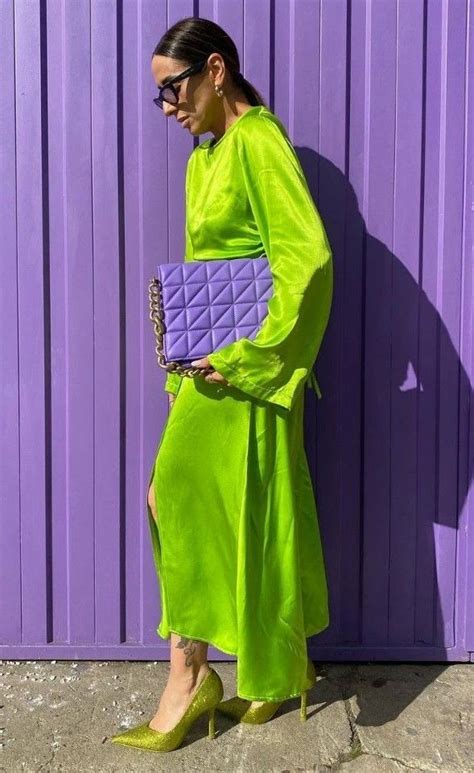 Beautiful Lime Green Dress Lime Green Outfits Colour Combinations