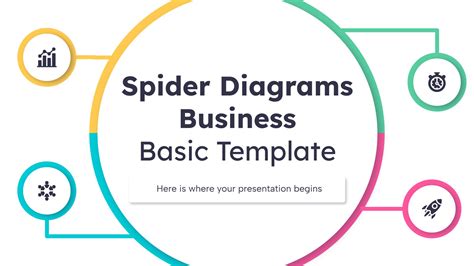 Spider Diagrams Business Basic Template Google Slides
