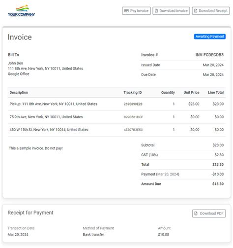Customer Invoicing Woodelivery Delivery Management Software Solution