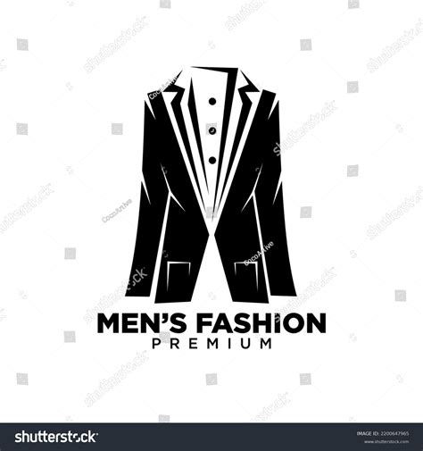 Mens Fashion Logo Logo Menswear Shop Stock Vector Royalty Free