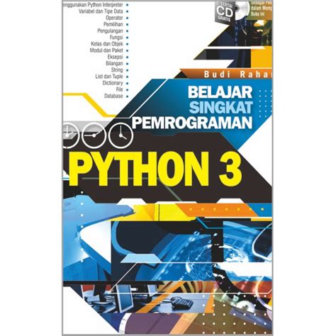 Jual Buku Belajar Singkat Pemrograman Python 3 Cd Shopee Indonesia
