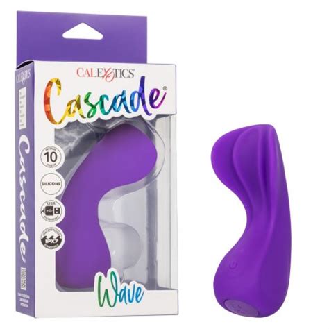 Cascade Wave Flexible Flanged Silhouette Rumbling Vibe Sex Toy Hotmovies