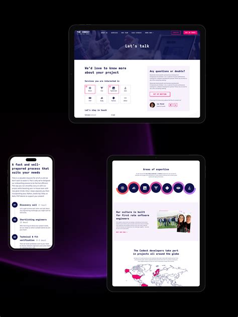 the codest website behance