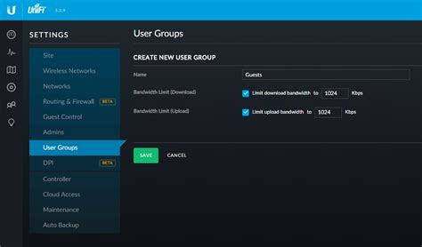 unifi 무선 게스트 네트워크 설정 — buffeng docs documentation