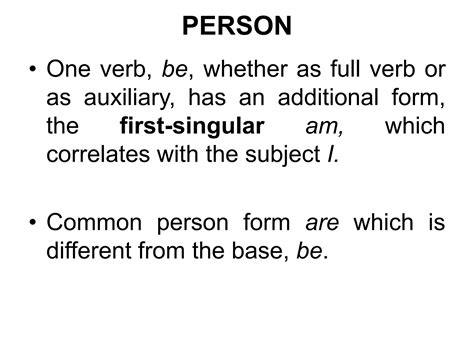 Syntactic Structure Of Predication Verb Classifications Pptx