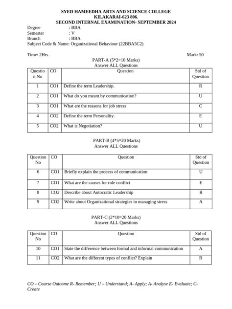 ob first internal qp pdf