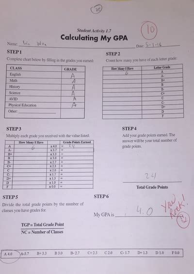 GPA Calculator Eric S Best
