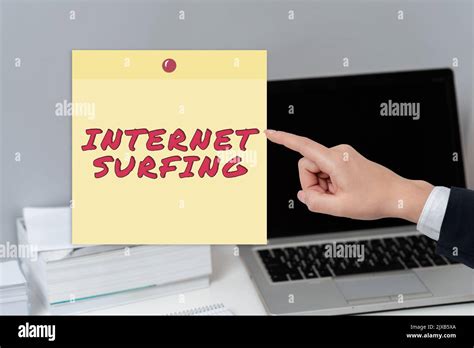 conceptual display internet surfingbrowsing hundred of websites using