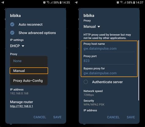 Residential Proxies For Android Connecting Tutorial Dataimpulse