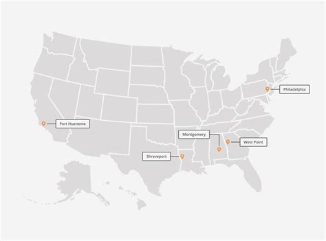 Locations Glovis America
