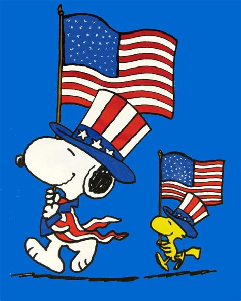 Snoopy Happy Fourth Of July