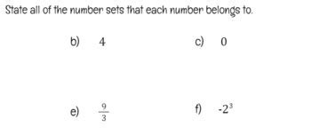 Classifying Rational Numbers Notes By Fast Math TPT