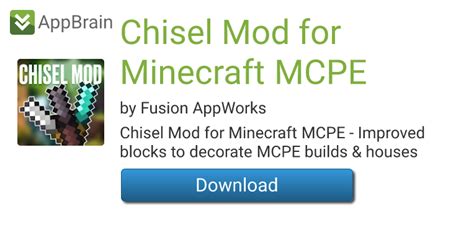 Chisel Mod For Minecraft Mcpe For Android Free App Download