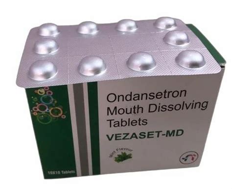 Ondansetron Mouth Dissolving Tablets 4 Mg At ₹ 580 Box In Sas Nagar Id 2848968044691