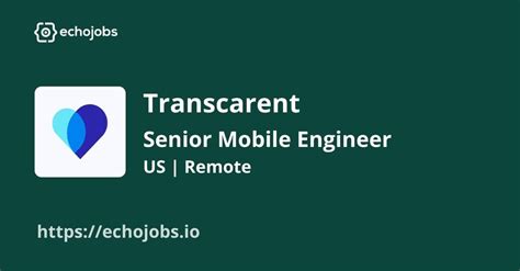 Transcarent Is Hiring Senior Mobile Engineer Flutter Remote Firebase Android Flutter