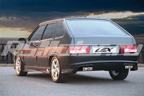 Задний бампер "Лекс" для ВАЗ 2114 в цвет кузова | купить, цена rs-motor.ru