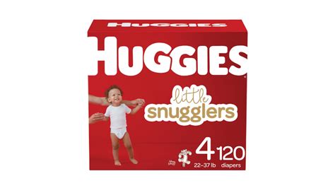 Huggies Little Snugglers Hypoallergenic And Latex Free Diapers Size 4