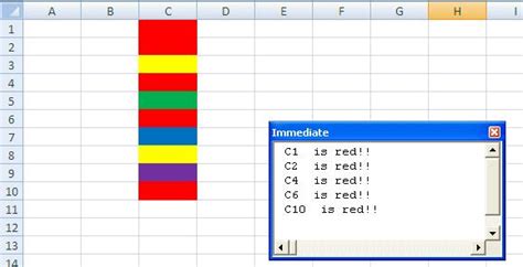 Excel Vba VBA To Identify Cells In Red Stack Overflow