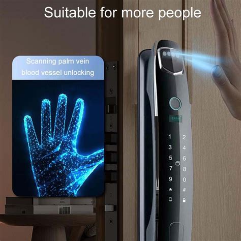 Cs7 Home 3d Face Recognition Monitor Fingerprint Automatic Combination Lock Face Palm Vein