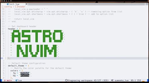 Astronvim A Few Lsp Enhancements And Guidance For Modifying The Color