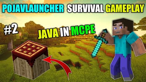 Minecraft Java Survival Pojavlauncher 2 Hindi Pojavlauncher