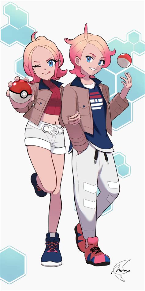 Taunie And Urbain Pokemon And More Drawn By Meru Merume Danbooru