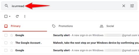 How To Find Unread Emails In Gmail
