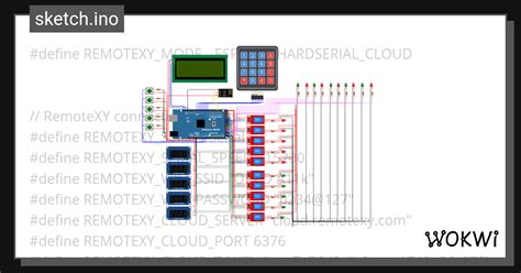 Serrure Wokwi Esp32 Stm32 Arduino Simulator