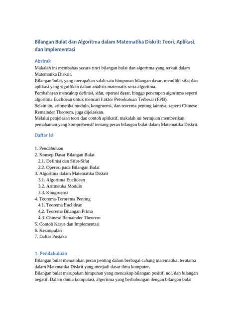 Bilanganbulatdanalgoritmapanjangfix 1 Pdf Bilanganbulatdanalgoritmapanjangfix 1 Pdf
