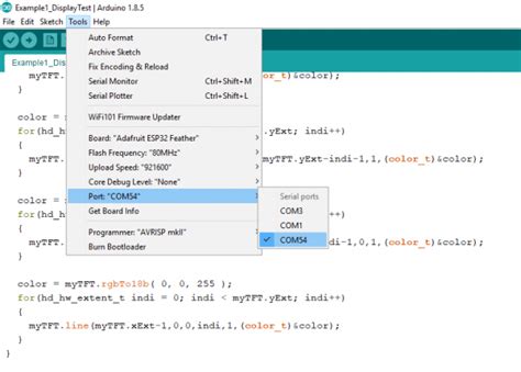 Tft Lcd Breakout 18in 128x160 Hookup Guide Sparkfun Learn