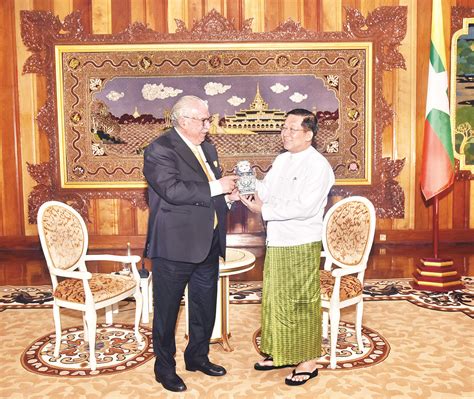 Myanmars Dictator Debuts His ‘skyful Of Lies On Russian Tv