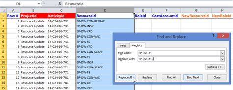 Changing Out P Resource Assignments P Vs P Loader
