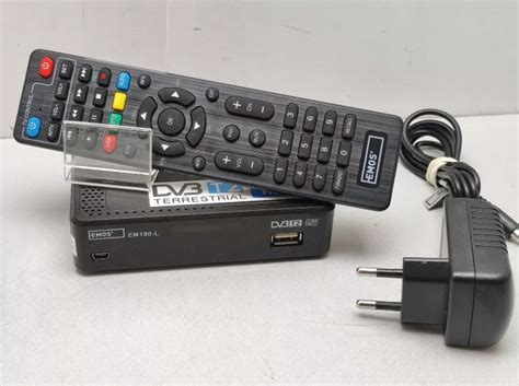 Dekoder Dvb T Emos Em L Oficjalne Archiwum Allegro