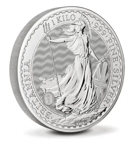 Uk Silver Britannia 1 Kilogram Coin Pre Owned Chards