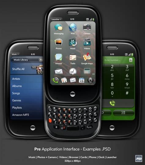 A Showcase Of Free Smart Phones Gui Psd Packs Graphicsbeam