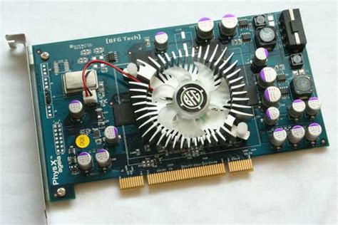 Bfgs Ageia Physx Ppu Action Accelerator Card Review Pc Perspective