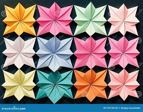 Origami Stock Illustration Illustration Of Textile 275196742