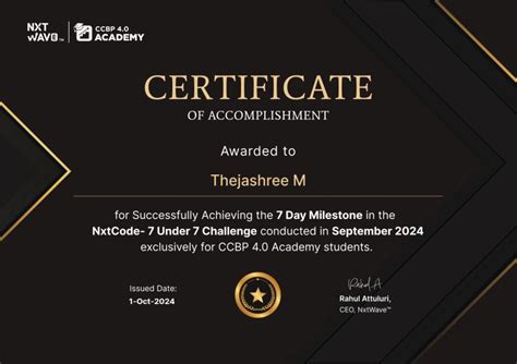 thejashree muninagaraju on linkedin achievementunlocked nxtwave