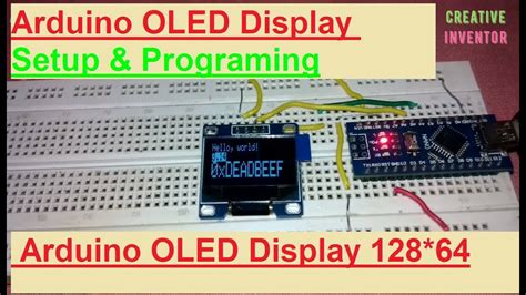 Подключение Oled к ардуино