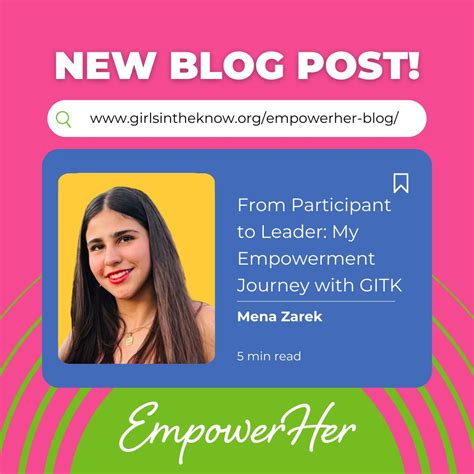 Girls In The Know Gitk On Linkedin In Our Latest Blog Mena Zarek A Proud Gitk Alum Girl In
