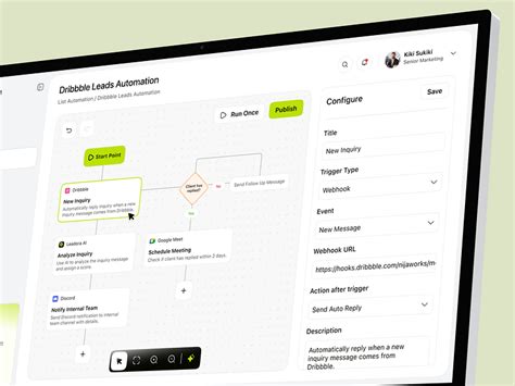 Leadora Automation Page By Nija Design For Nija Works On Dribbble