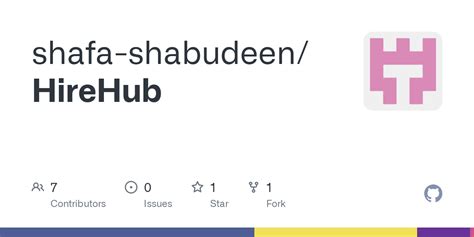 Github Shafa Shabudeenhirehub